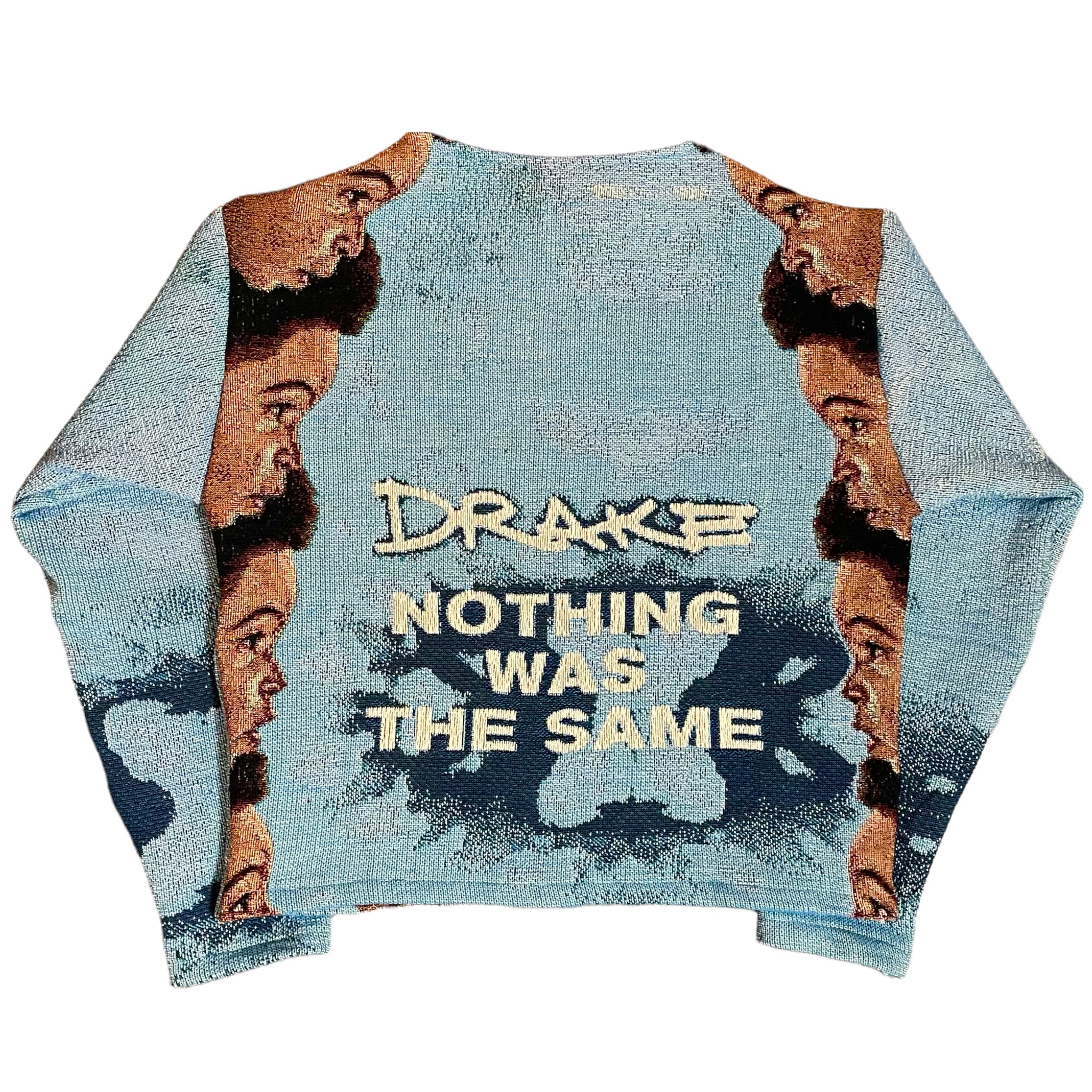 DRAKE WOVEN TAPESTRY SWEATER – WE'REGAY